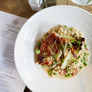 Food at The Turk's Head